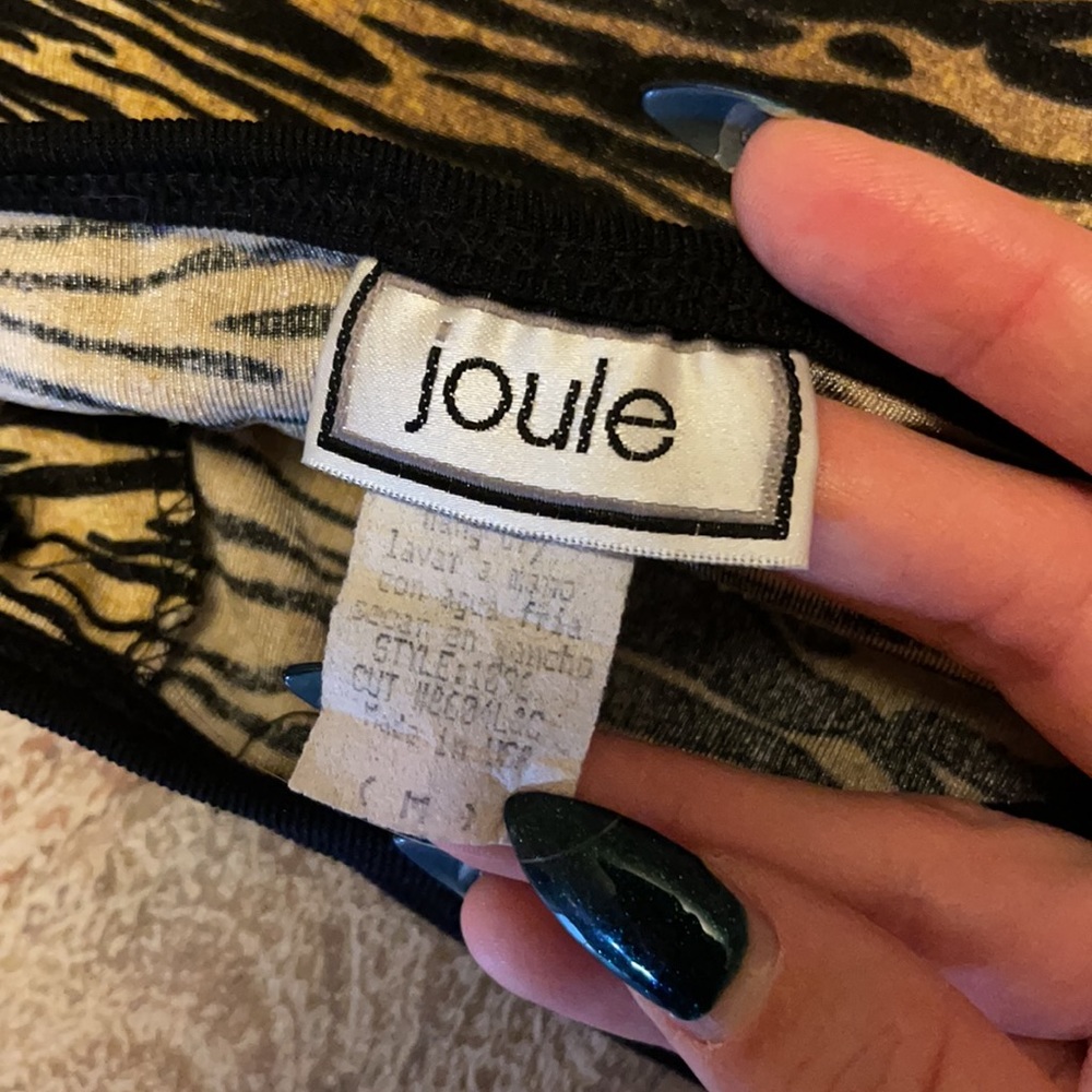 Vintage Joule Rave 90s Tiger Stripe Wrap Skirt Small … - Gem
